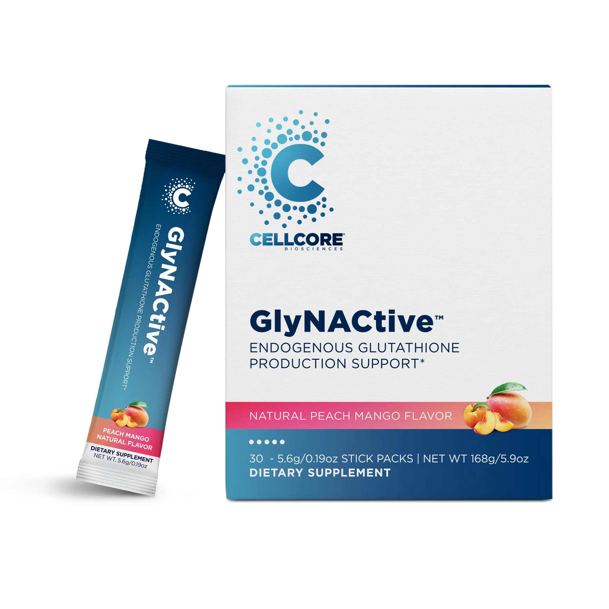 NEW: GlyNACtive | Glutathione Support | CELLCORE | TRS DETOX